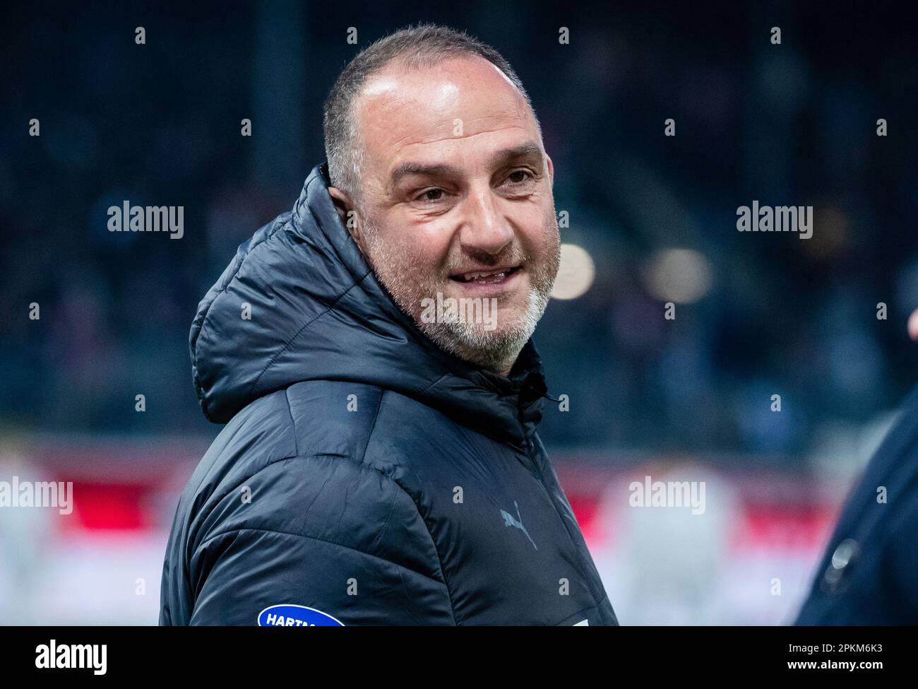 Heidenheim, Deutschland. 08. April 2023. Fußball: 2. Bundesliga, 1. FC Heidenheim – FC St. Pauli ...