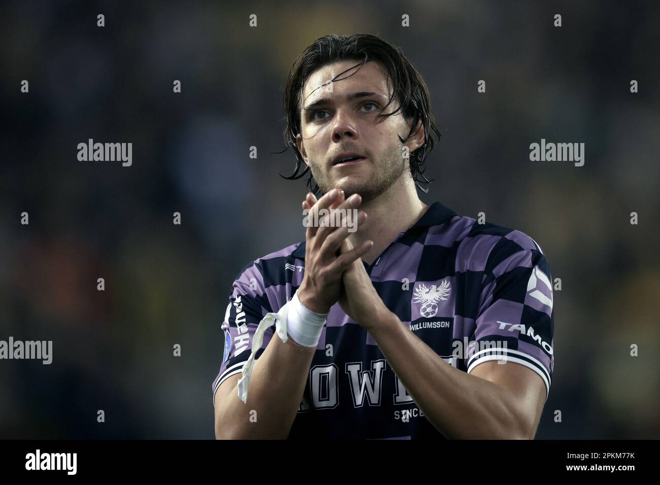 ARNHEM - Willum Willumsson von Go ahead Eagles nach dem ...