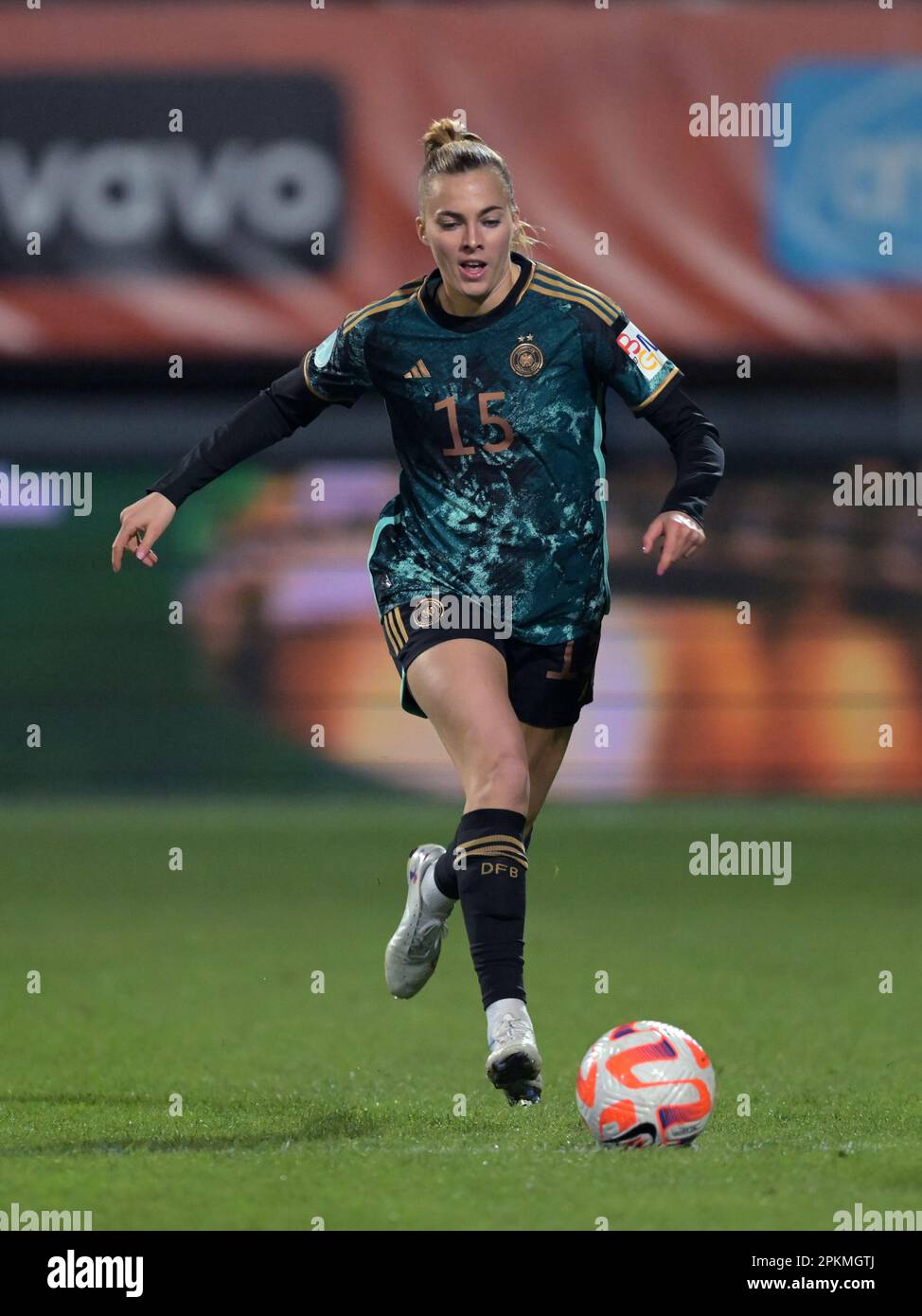 SITTARD - Laura Freigang der deutschen Frauen während des ...