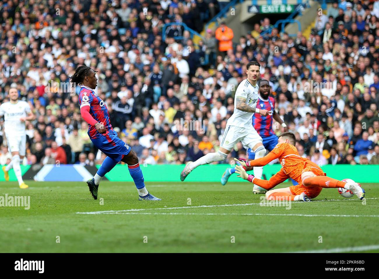 Eberechi Eze von Crystal Palace erzielt beim Spiel der Premier League ...