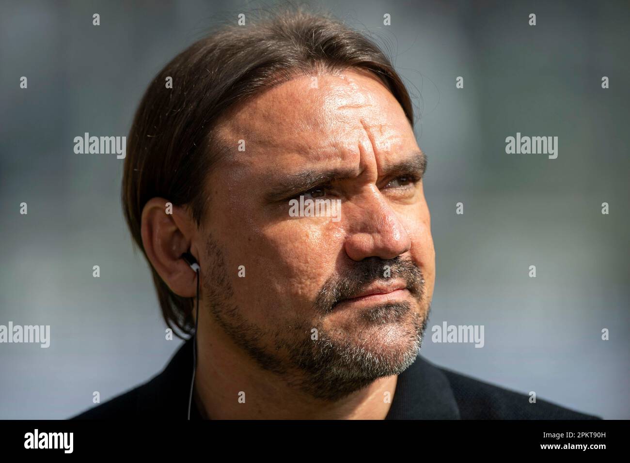 Coach Daniel FARKE (MG) im DAZN-Interview, TV-Interview, Fußball 1 ...