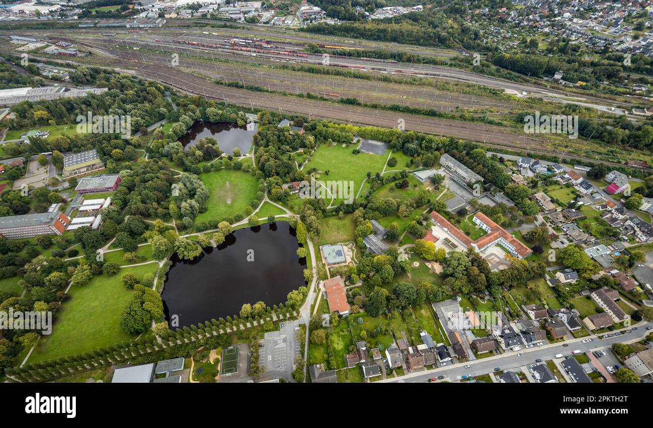 Friedrich ebert park im stadtteil mitte in hamm -Fotos und ...