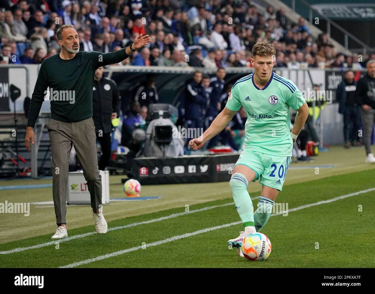 9. April 2023, PreZero-Arena, Sinsheim, GER, 1. FBL, TSG 1899 ... 9. April 2023, PreZero-Arena, Sinsheim, GER, 1. FBL, TSG 1899 ...