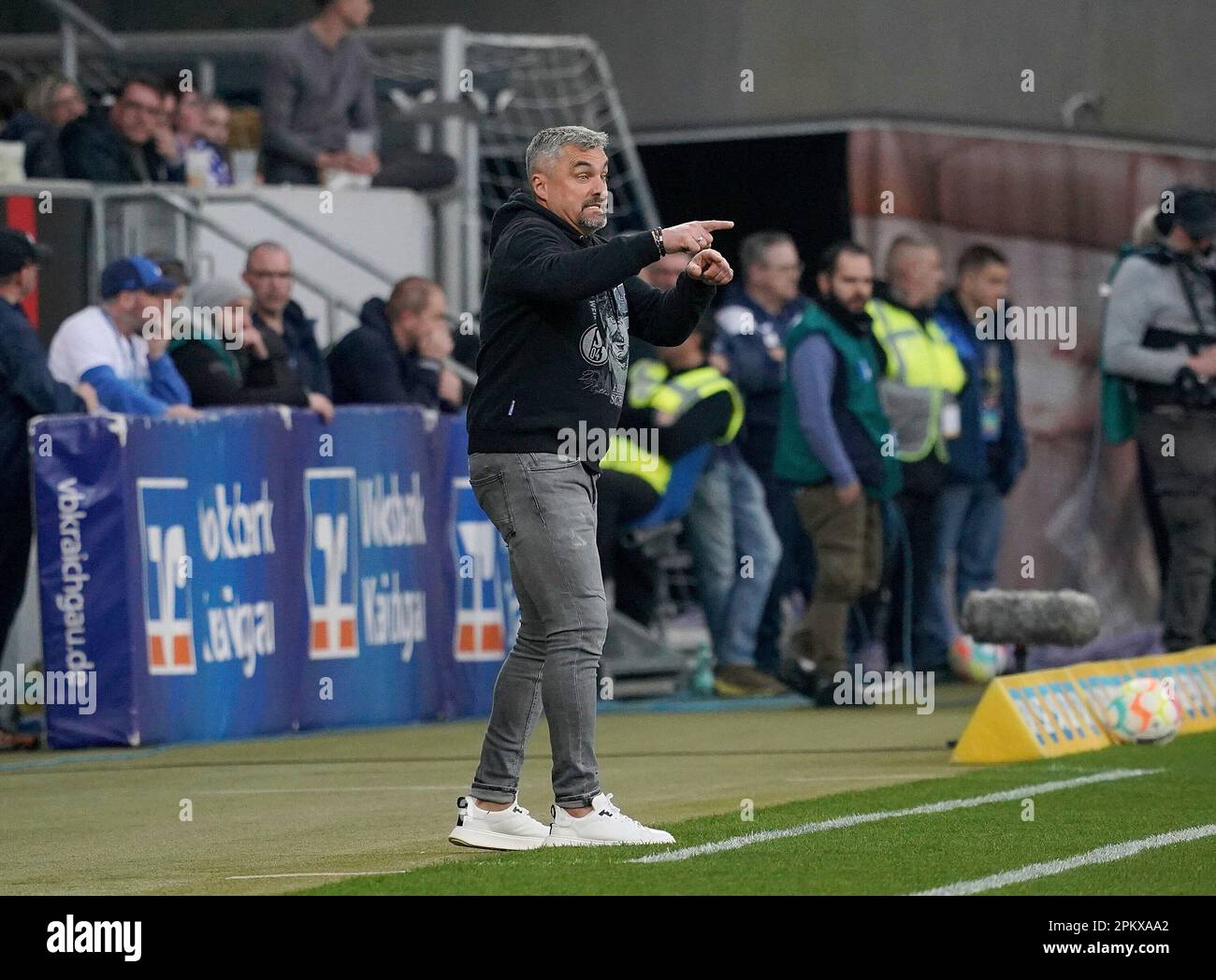 9. April 2023, PreZero-Arena, Sinsheim, GER, 1. FBL, TSG 1899 ... 9. April 2023, PreZero-Arena, Sinsheim, GER, 1. FBL, TSG 1899 ...
