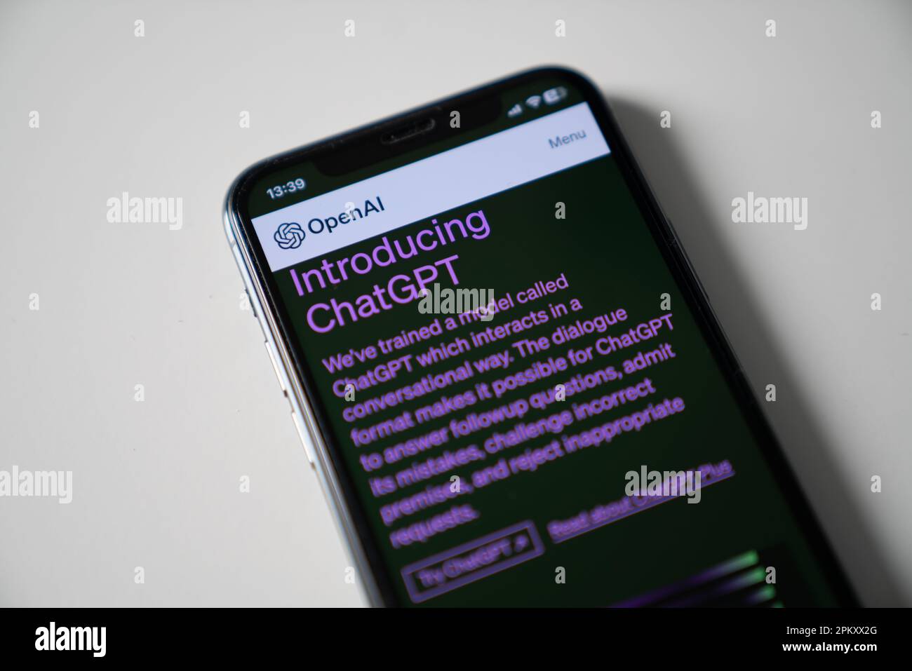 Openai chatgpt -Fotos und -Bildmaterial in hoher Auflösung – Alamy