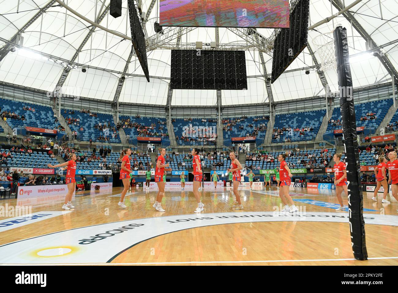 10. April 2023; Ken Rosewall Arena, Sydney, NSW, Australien: Suncorp ...