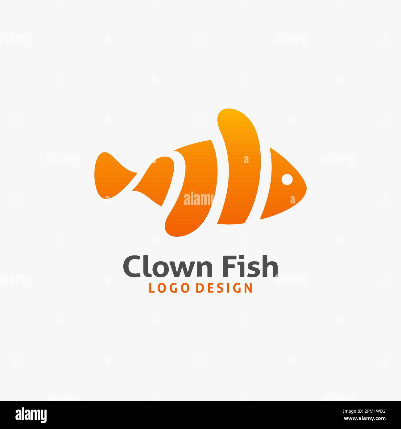 Fish logo Stock-Vektorgrafiken kaufen - Alamy