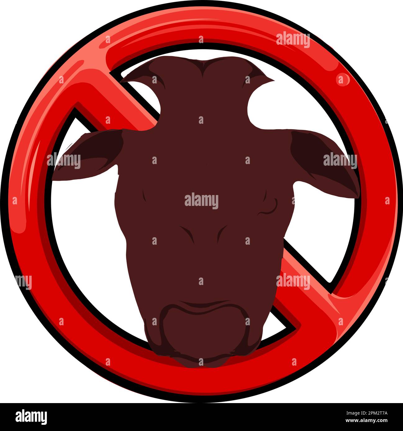 Gefahr für das vieh Stock-Vektorgrafiken kaufen - Alamy