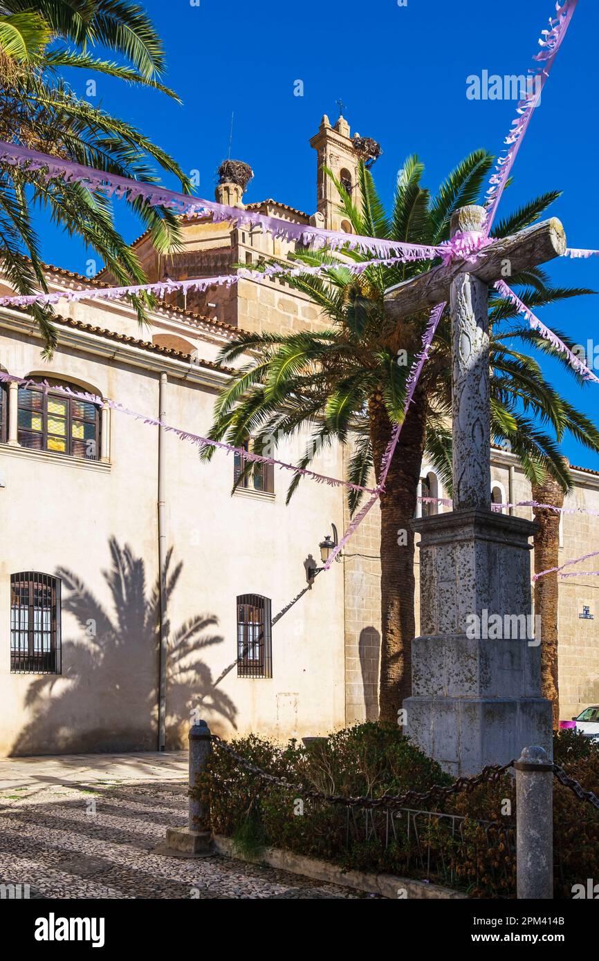 Spanien, Extremadura, Fuente de Cantos, Etappe auf der Via de la Plata ...
