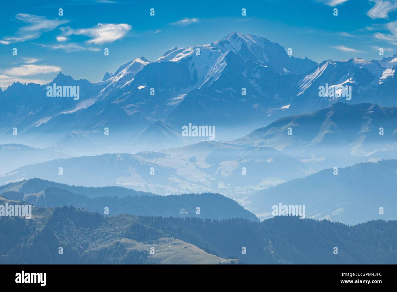Frankreich, Haute Savoie, Aravis-Massiv, Manigod-Tal, Wanderung in der ...