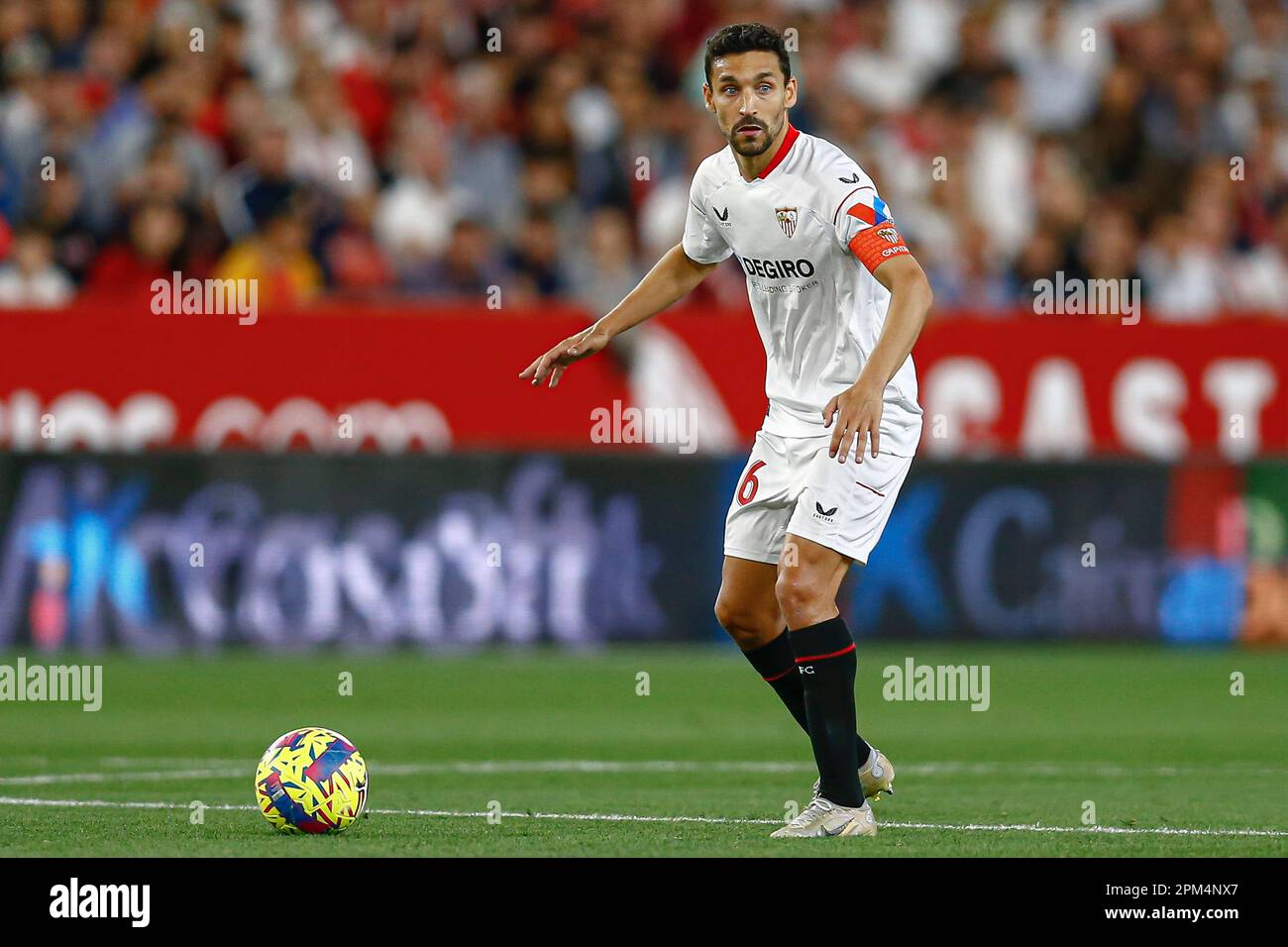 Jesus Navas vom FC Sevilla während des Spiels La Liga zwischen dem FC ...