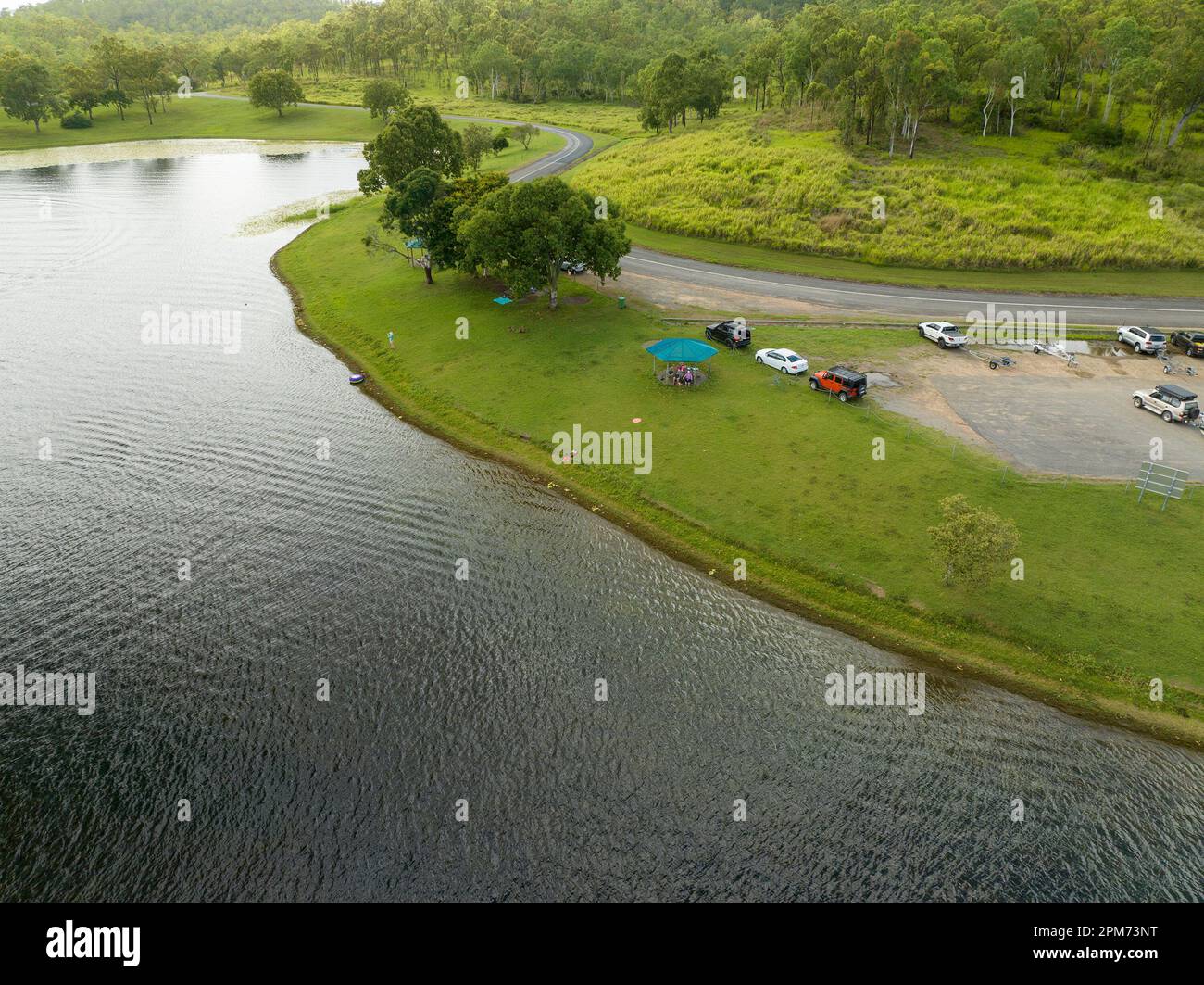 Mackay, Queensland, Australien - April 2023: Der Kinchant Dam, ein ...