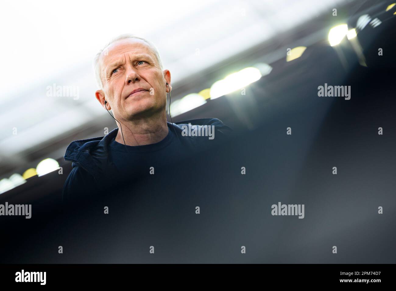 08. April 2023, Baden-Württemberg, Freiburg im Breisgau: Fußball ...