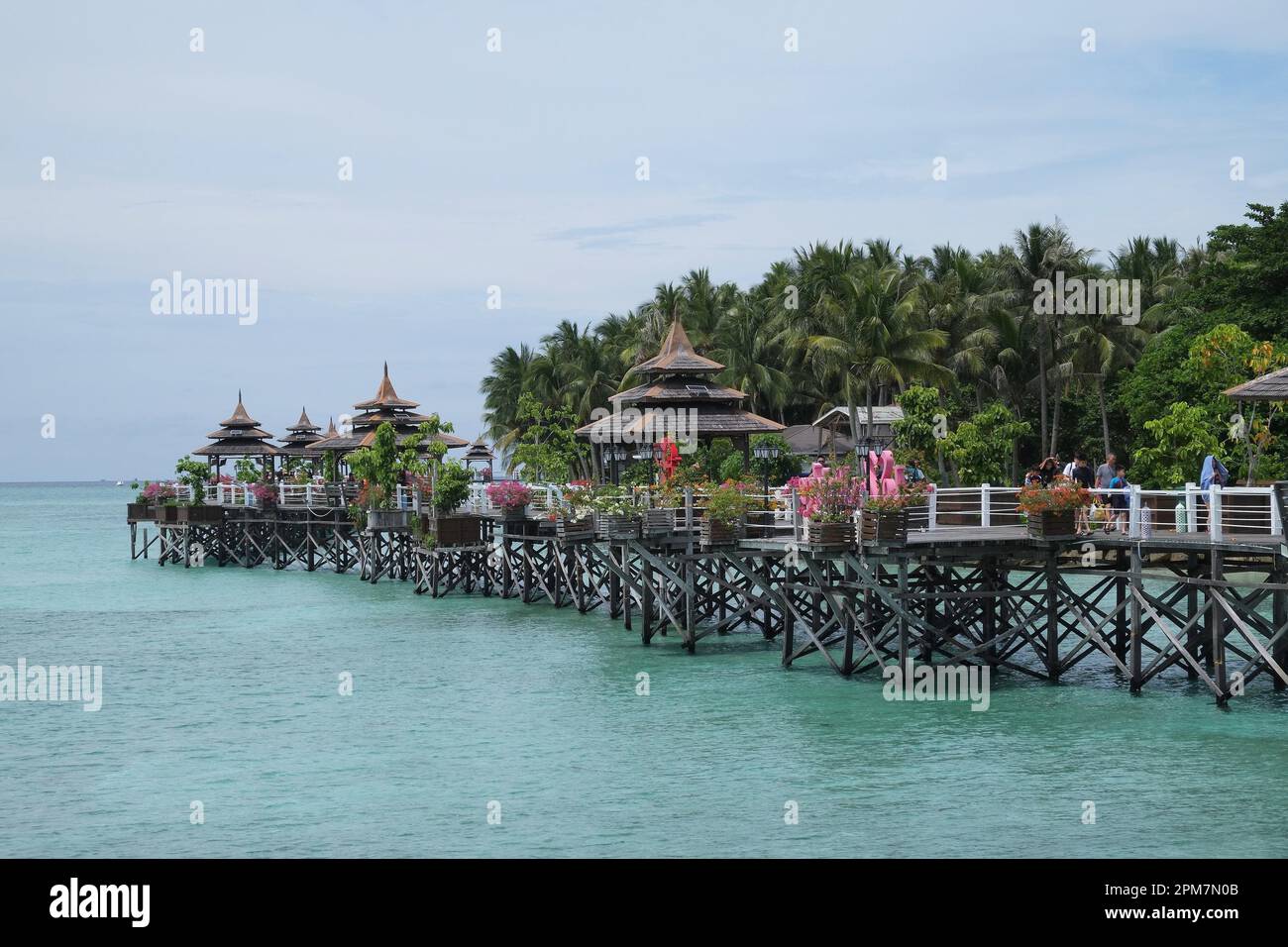Mabul Water Bungalaw Resort, Mabul Island, Semporna, Sabah, Malaysia ...