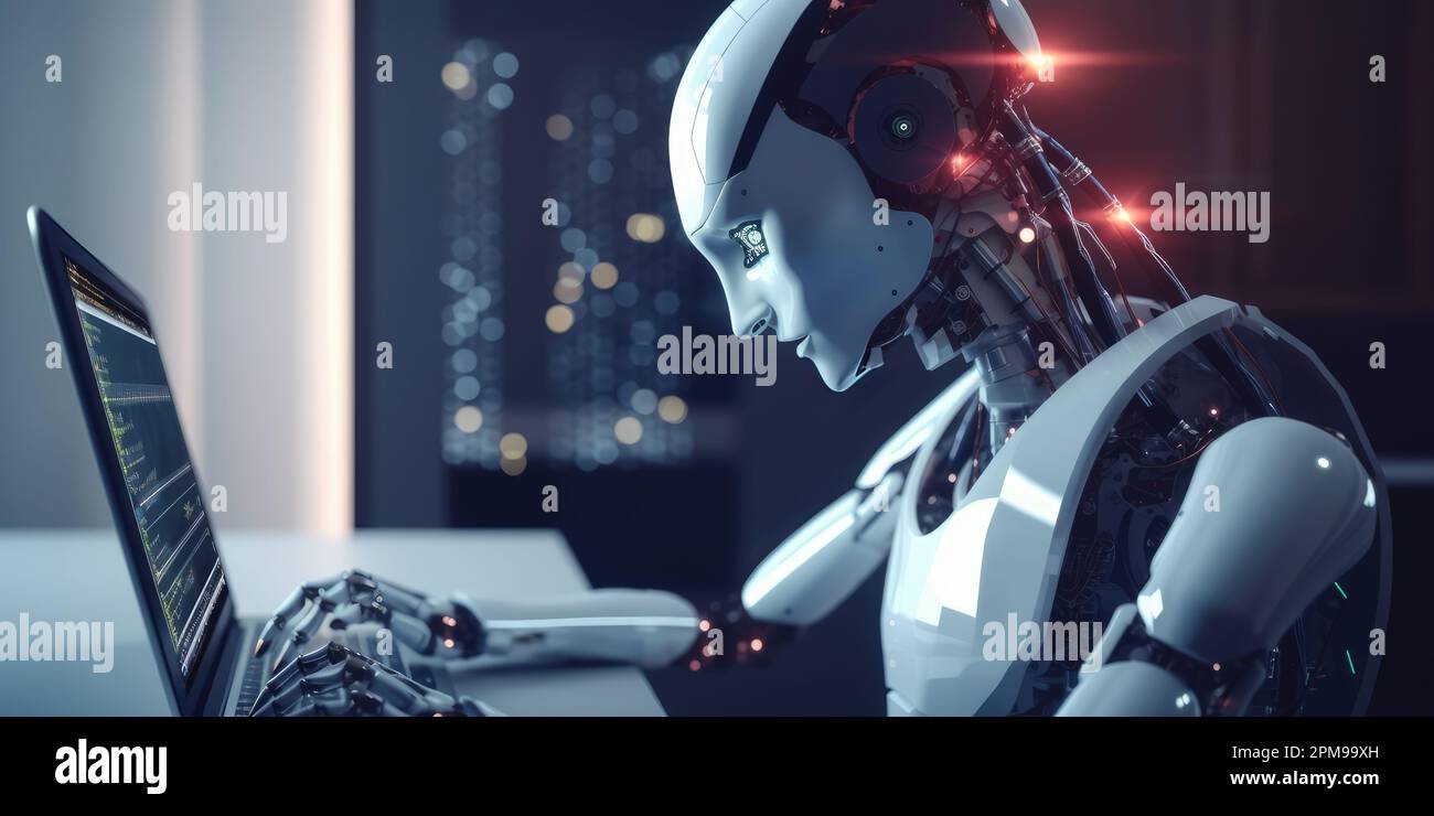 Roboter mit künstlicher Intelligenz unter Verwendung von ... Roboter mit künstlicher Intelligenz unter Verwendung von ...