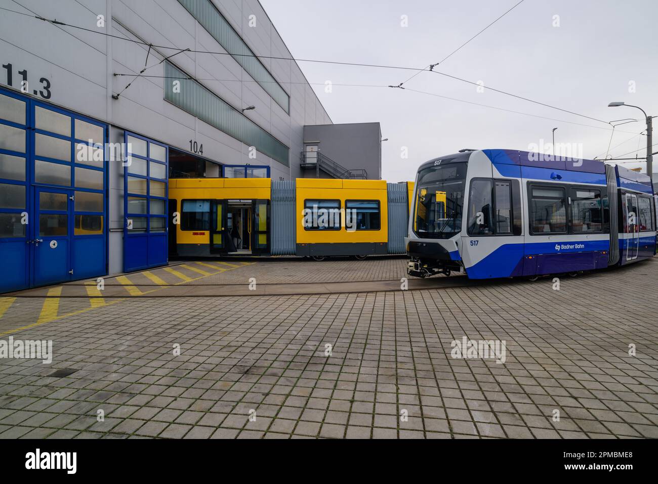 Wien, Alstom, Präsentation der 1000. Straßenbahn von Alstom (früher ...