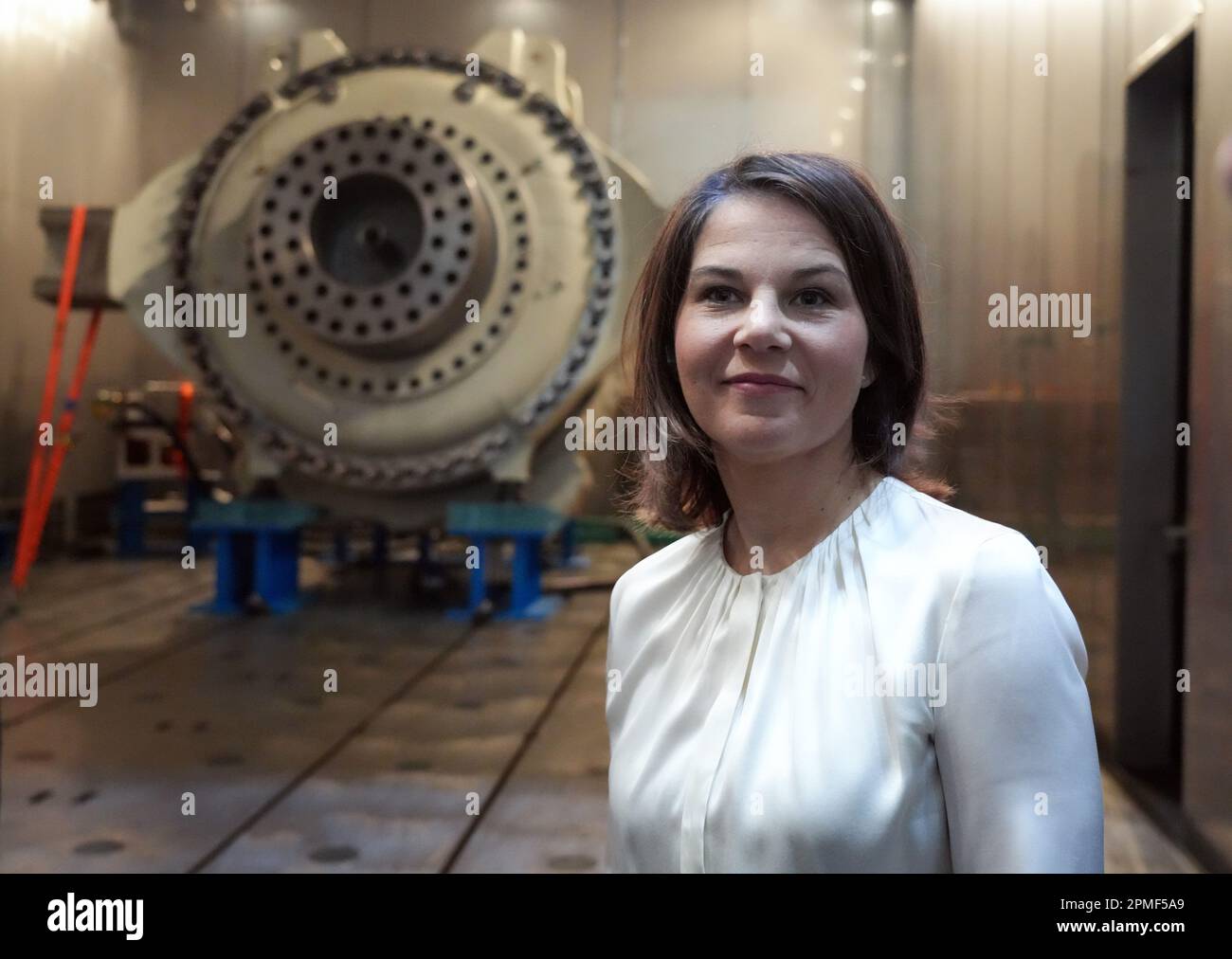Tianjin, China. 13. April 2023. Außenministerin Annalena Baerbock (Bündnis 90/die Grünen ...