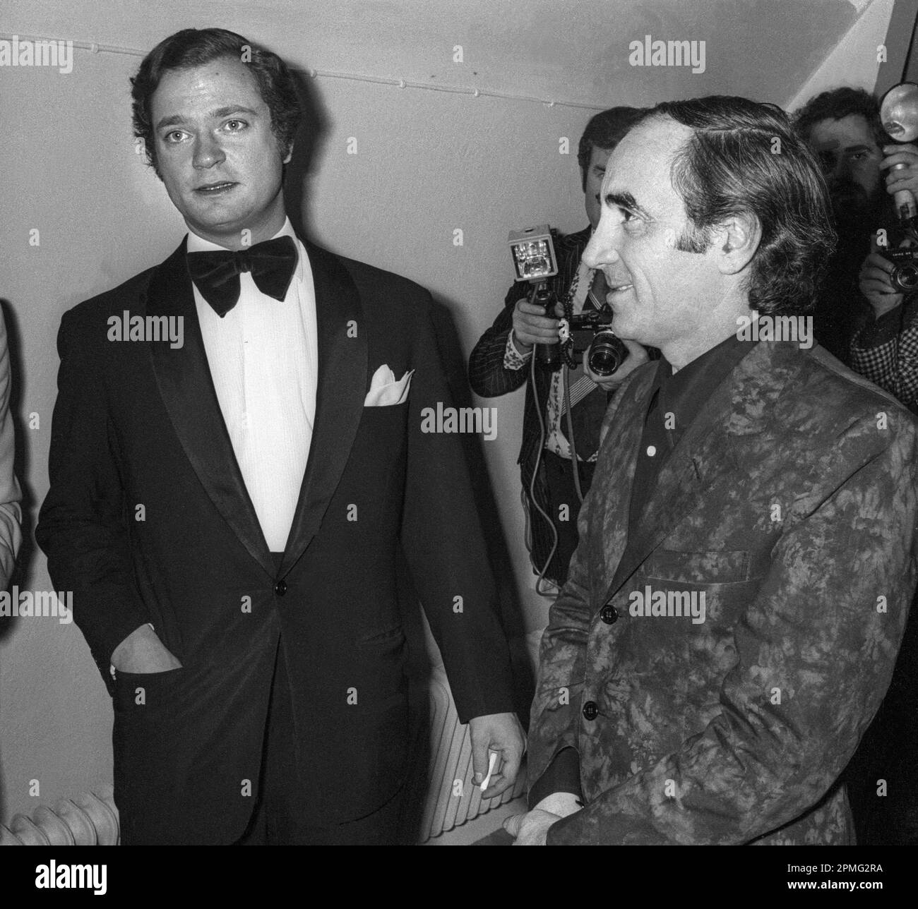 König carl gustaf von schweden Schwarzweiß-Stockfotos und -bilder - Alamy