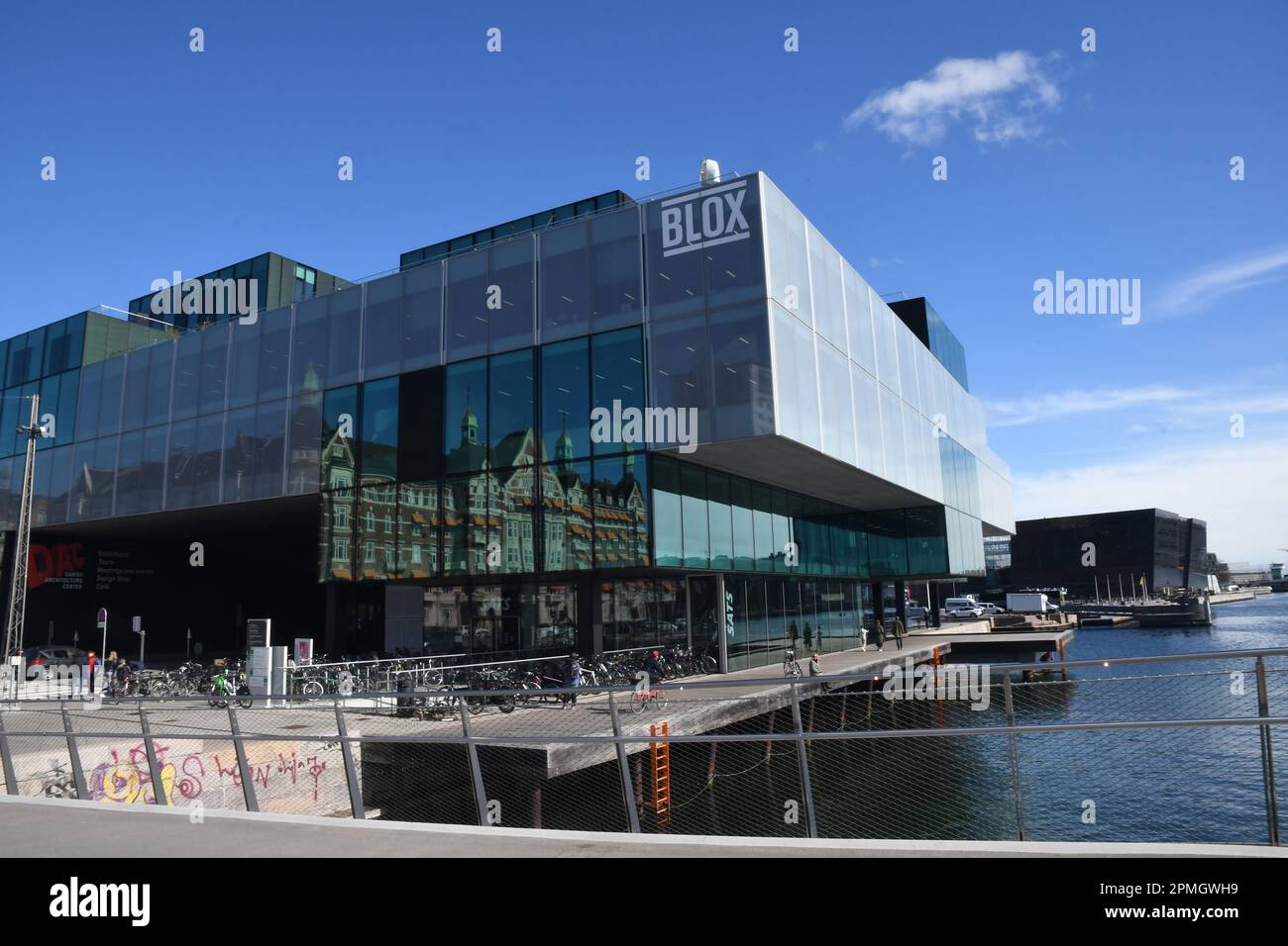 Kopenhagen /Dänemark/13 April 2023/Kopenhagen Stadtblick von Hobby und ...