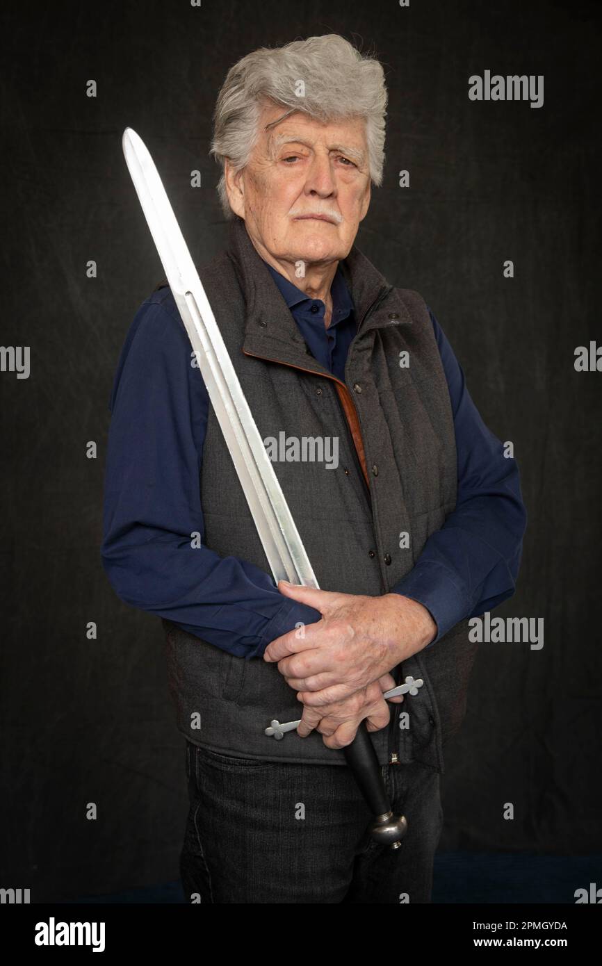 Fight director B.H. Barry poses for a portrait on Thursday, April 6 ...