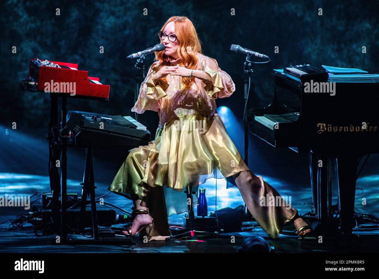 Mailand Italien. 13. April 2023 Der amerikanische Sänger, Songwriter ...