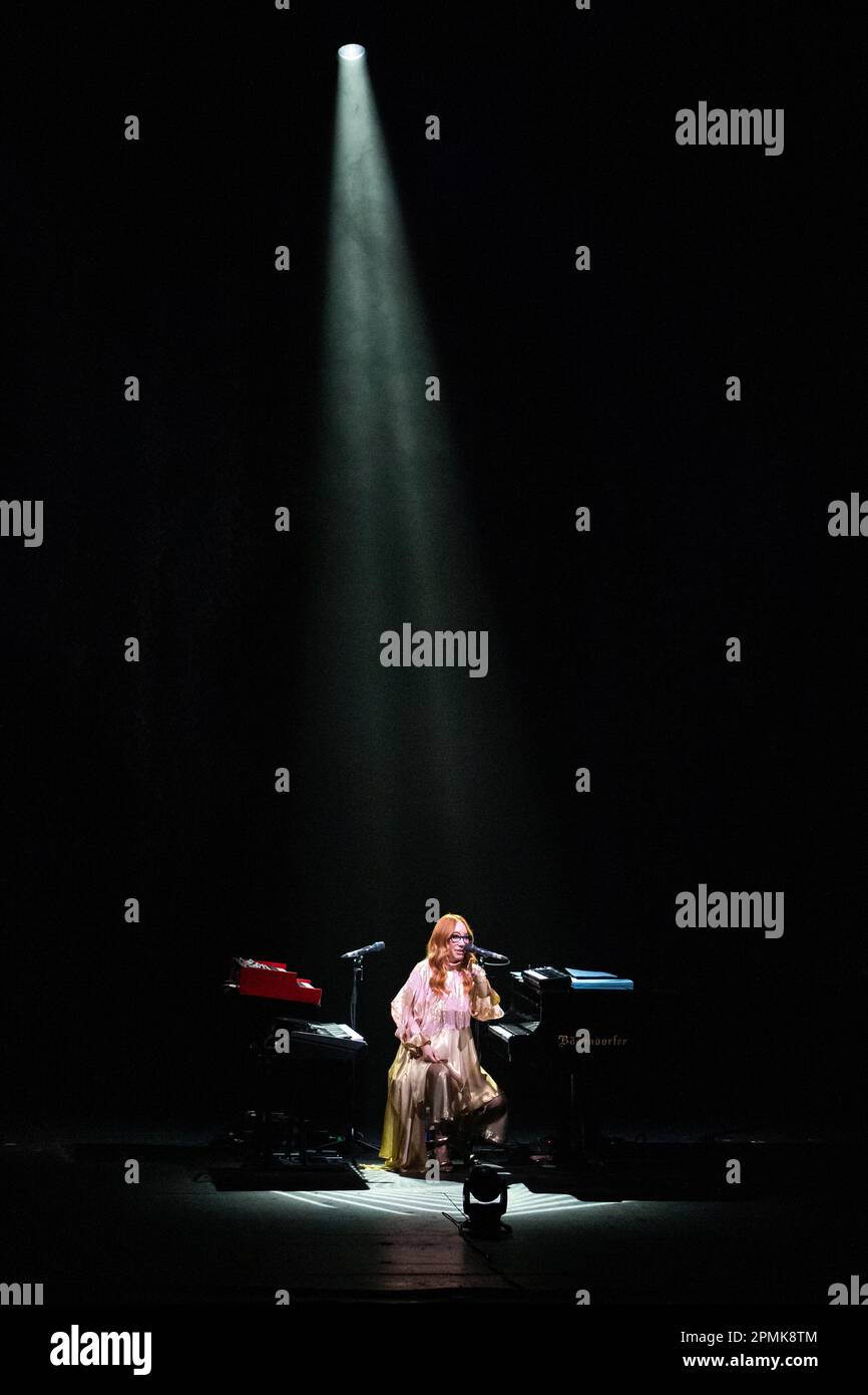 Mailand Italien. 13. April 2023 Der amerikanische Sänger, Songwriter ...