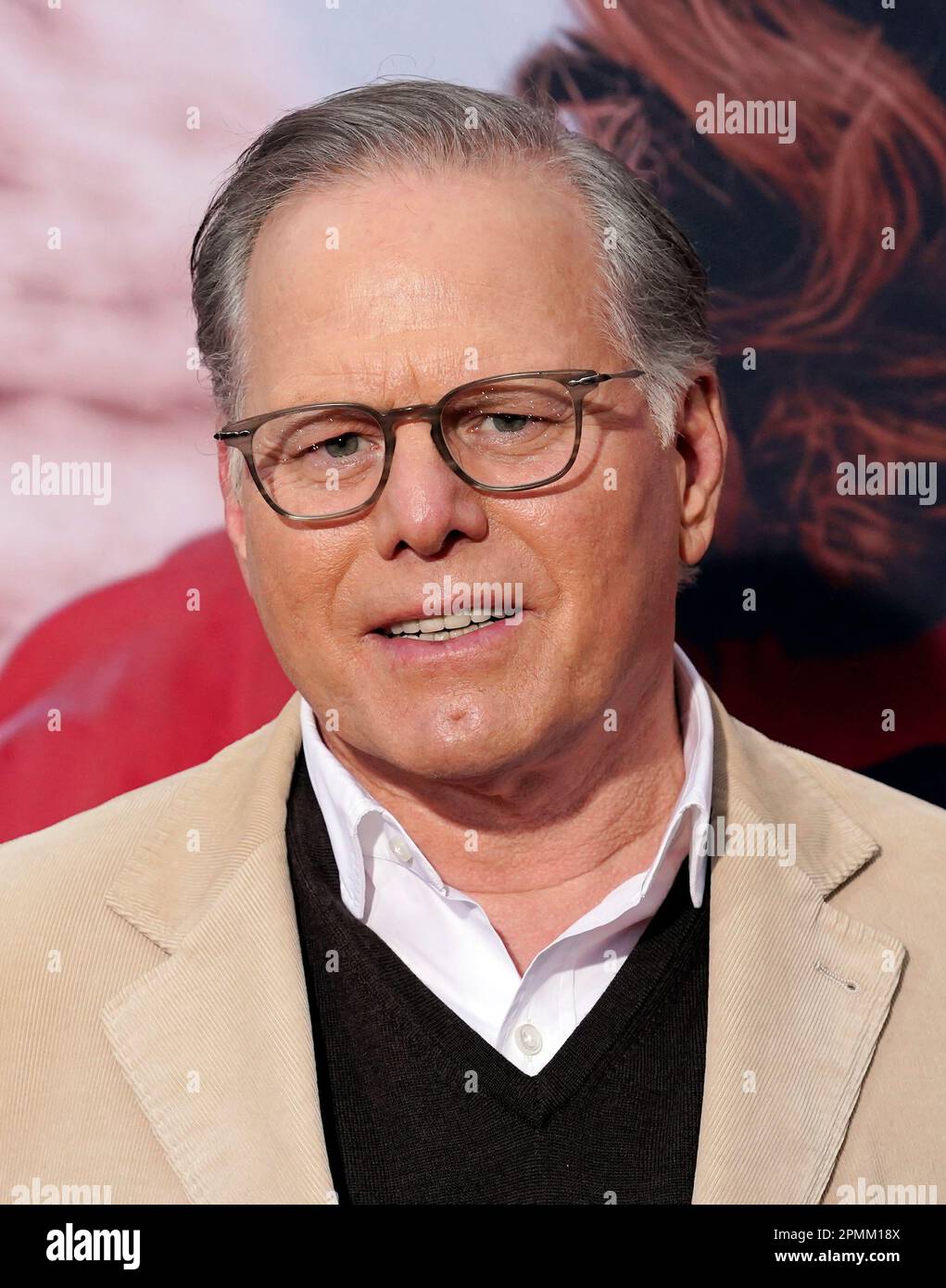 David Zaslav poses at the premiere of a 4K restoration of the 1959 film ...