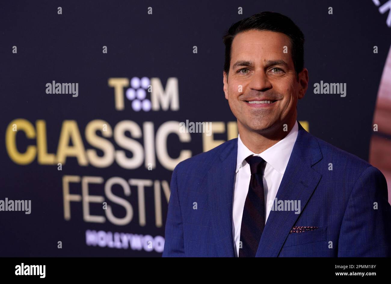 TCM host Dave Karger poses at the premiere of a 4K restoration of the ...