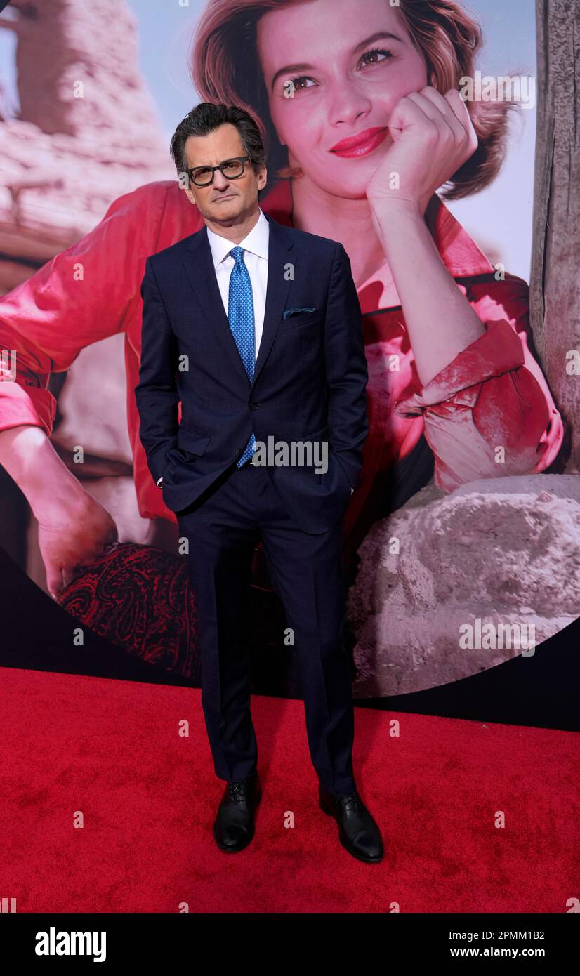 TCM host Ben Mankiewicz poses at the premiere of a 4K restoration of ...