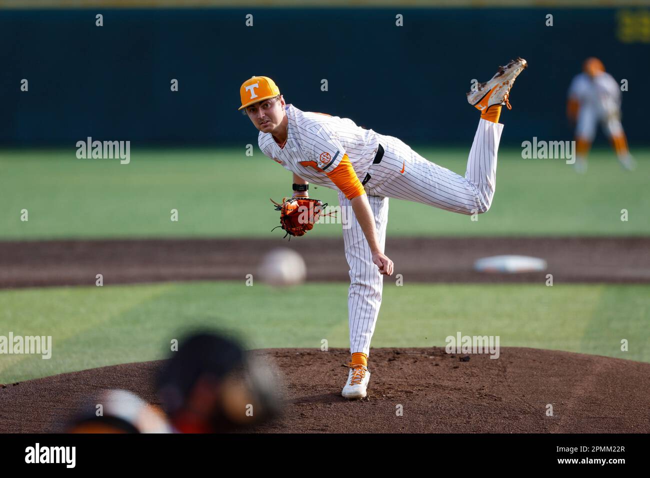 Tennessee Volunteers starting pitcher Zander Sechrist (48) in action ...