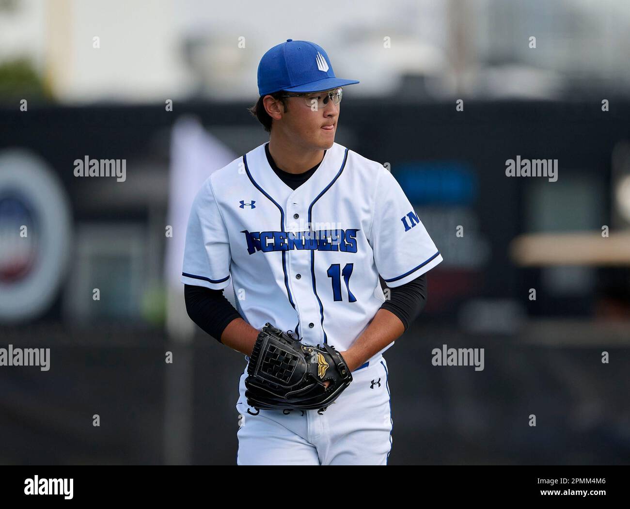 IMG Academy Ascenders pitcher Jaewoo Cho (11) during the IMG National ...