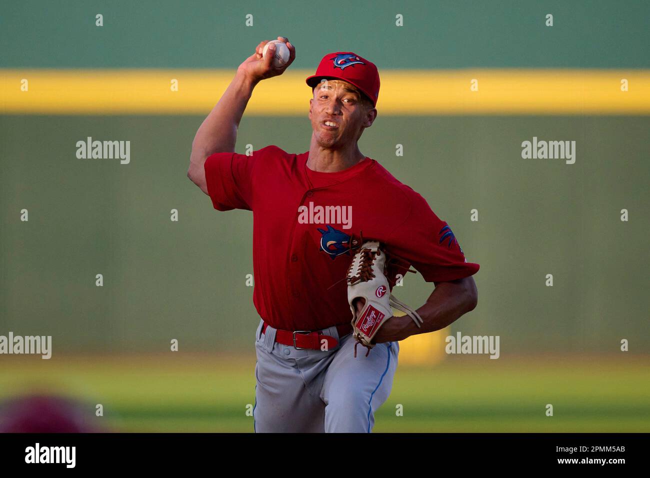 Clearwater Threshers pitcher Alex McFarlane (47) during a MiLB Florida ...