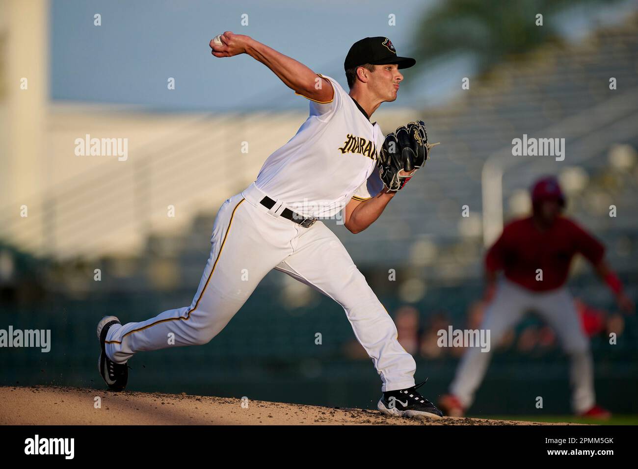 Bradenton Marauders pitcher Thomas Harrington (36) during a MiLB ...