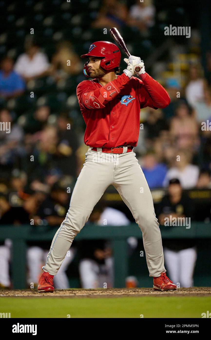 Clearwater Threshers Gabriel Rincones Jr. (45) bats during a MiLB ...