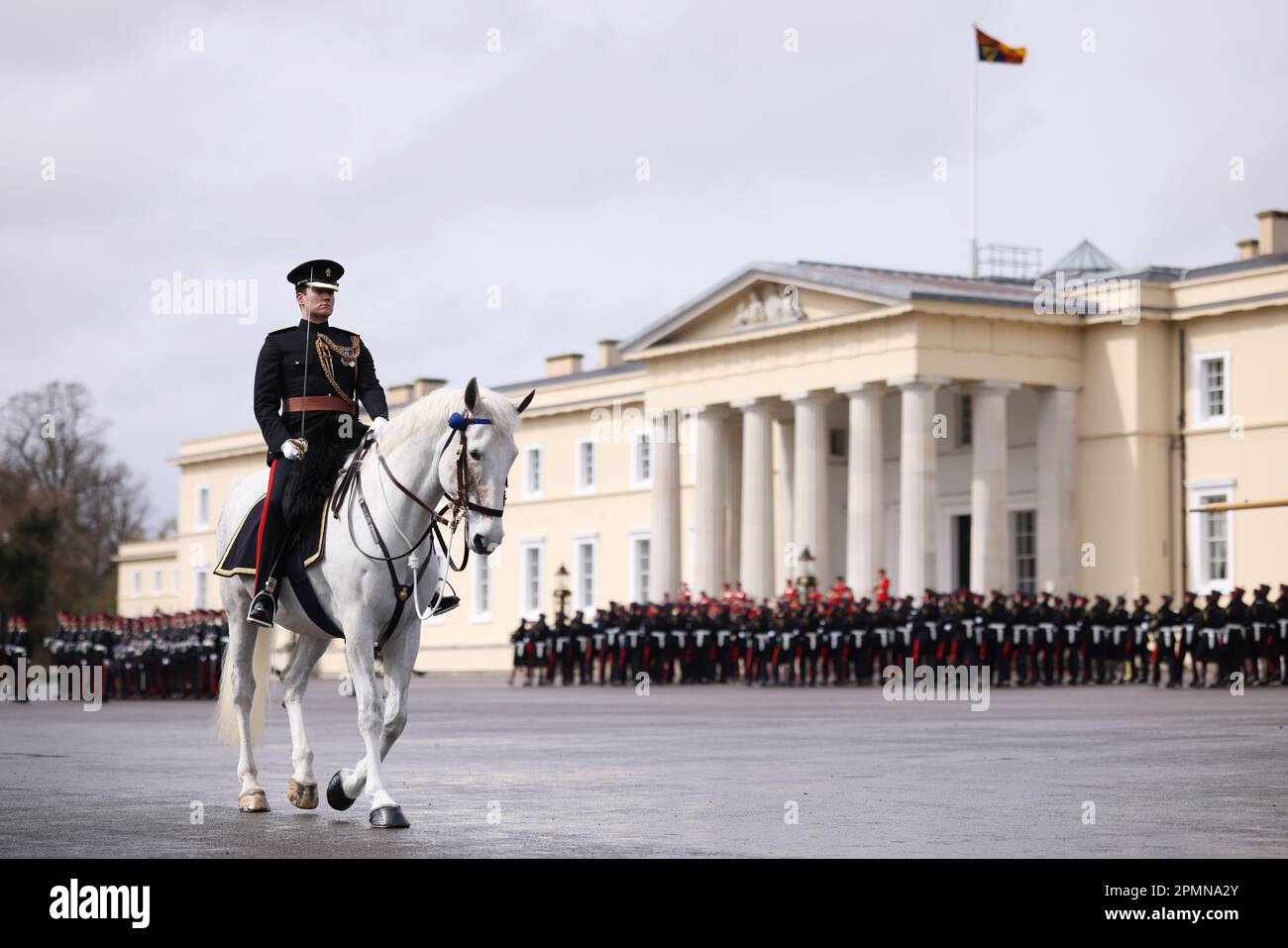 König Karl III. Nimmt an der Sovereign's Parade 200. in der Royal ...