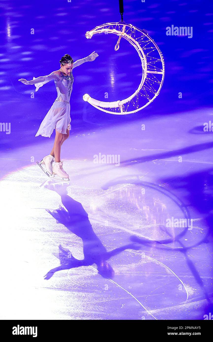 Russische Föderation. Moskau. Eiskunstlauf. Eisshow des Eteri Tutberidze Teams. Champions auf ...