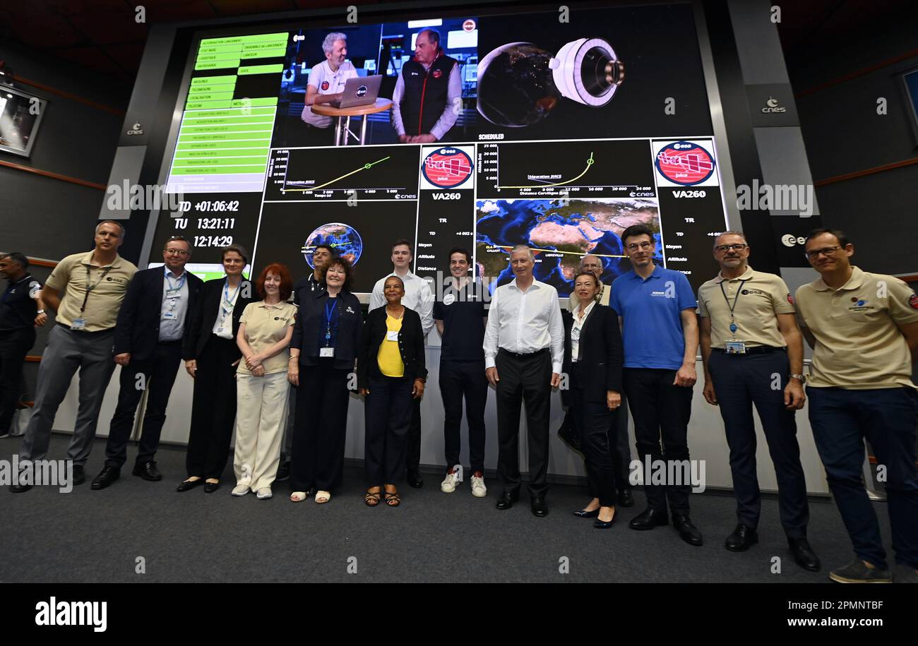 Cayenne, Frankreich. 14. April 2023. König Philippe - Filip von Belgien ...