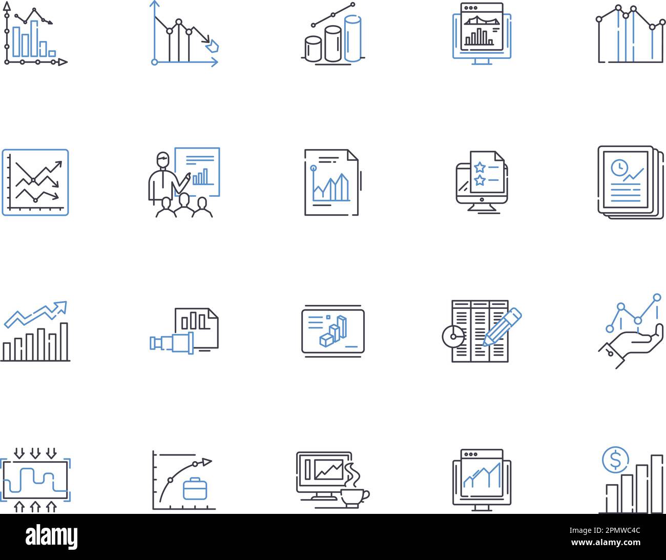 Sammlung von Symbolen in der Modellstruktur für Statistiken ...