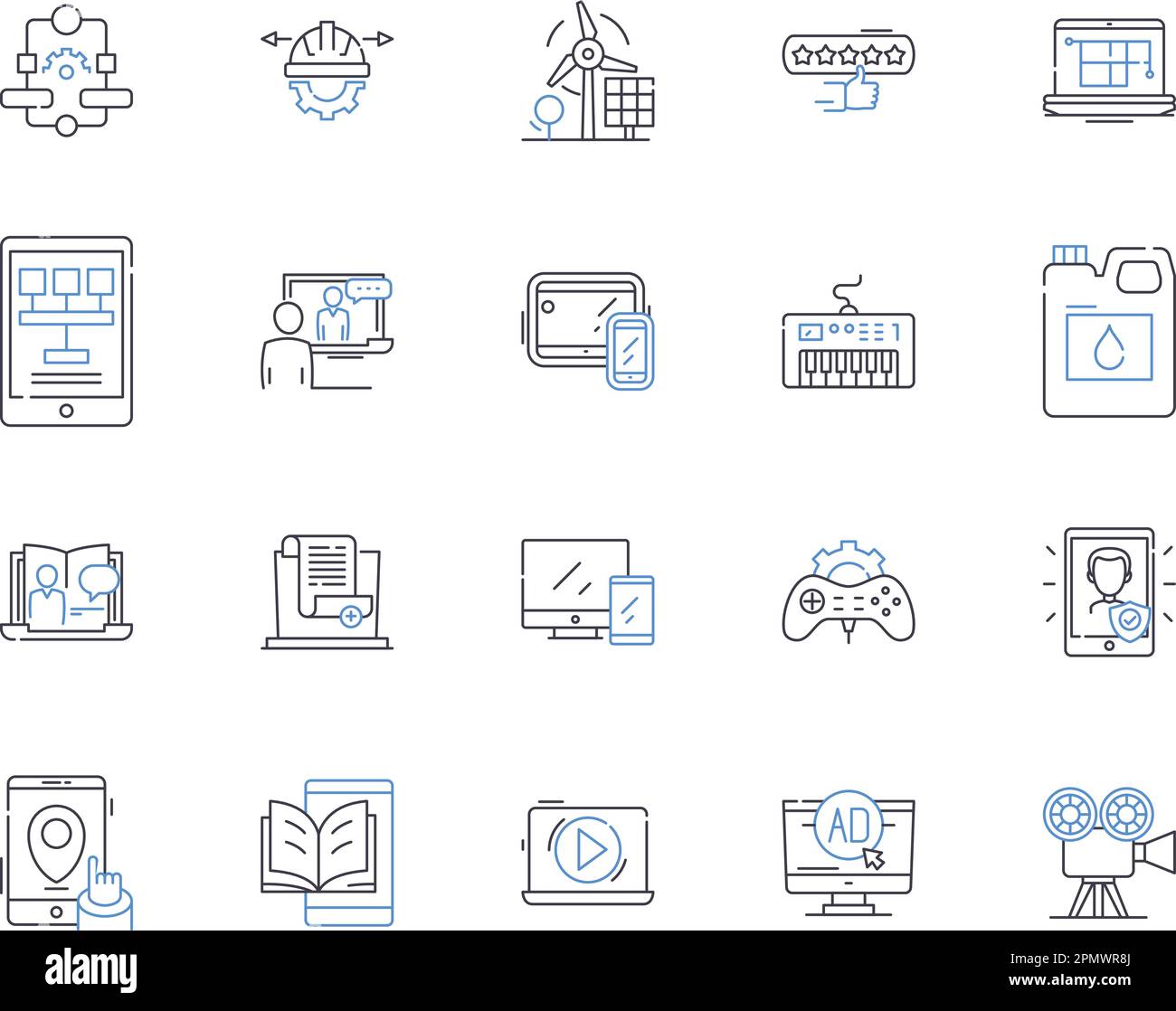 Gdpr icons vektor Stock-Vektorgrafiken kaufen - Alamy