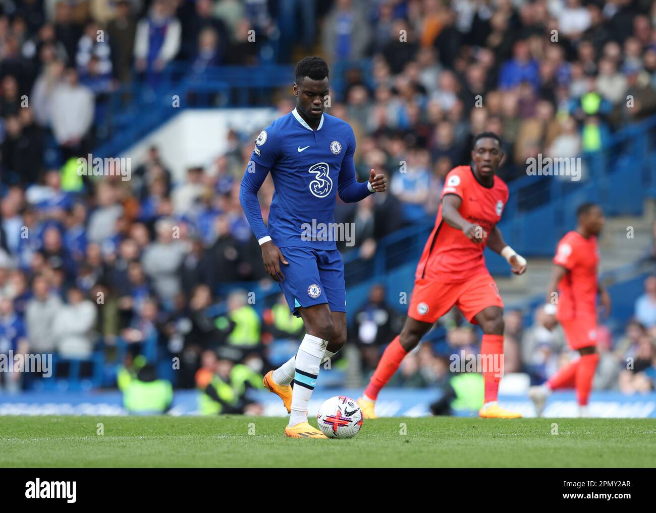 15. April 2023; Stamford Bridge, Chelsea, London, England: Premier League Football, Chelsea ...