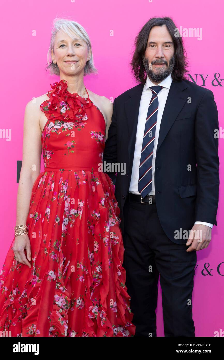 Los Angeles, USA. 15. April 2023. Alexandra Grant und Keanu Reeves ...