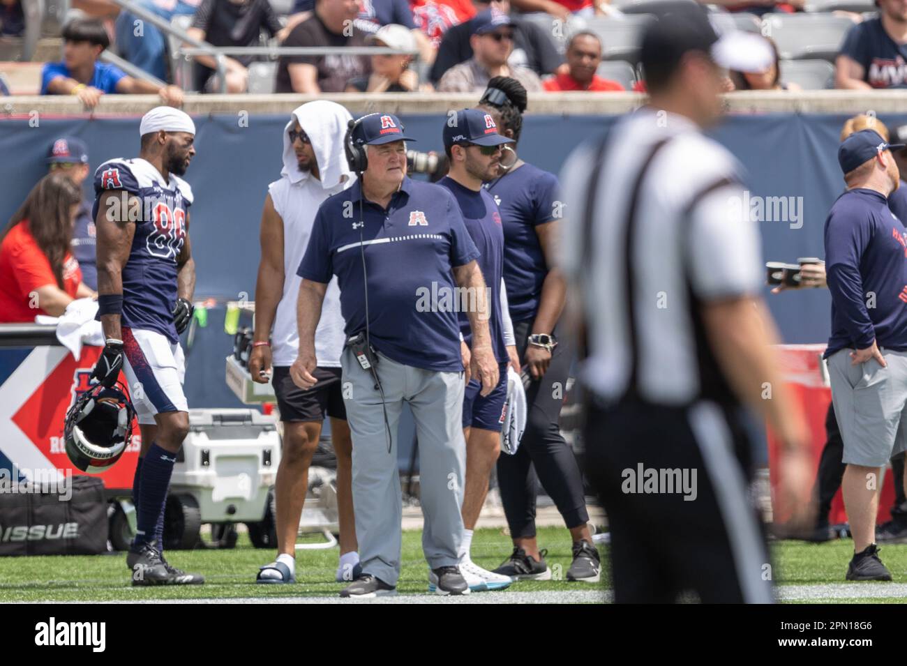 Houston Roughnecks Cheftrainer Wade Phillips, Samstag, 15. April 2023 ...