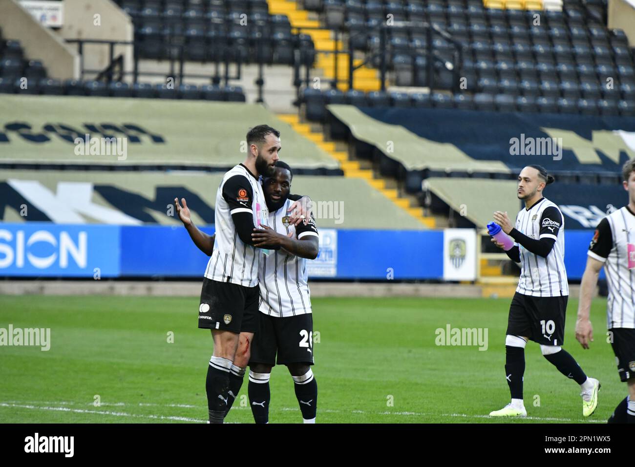 Meadow Lane Stadium, Nottingham, Großbritannien. 15. April 2023 um ...