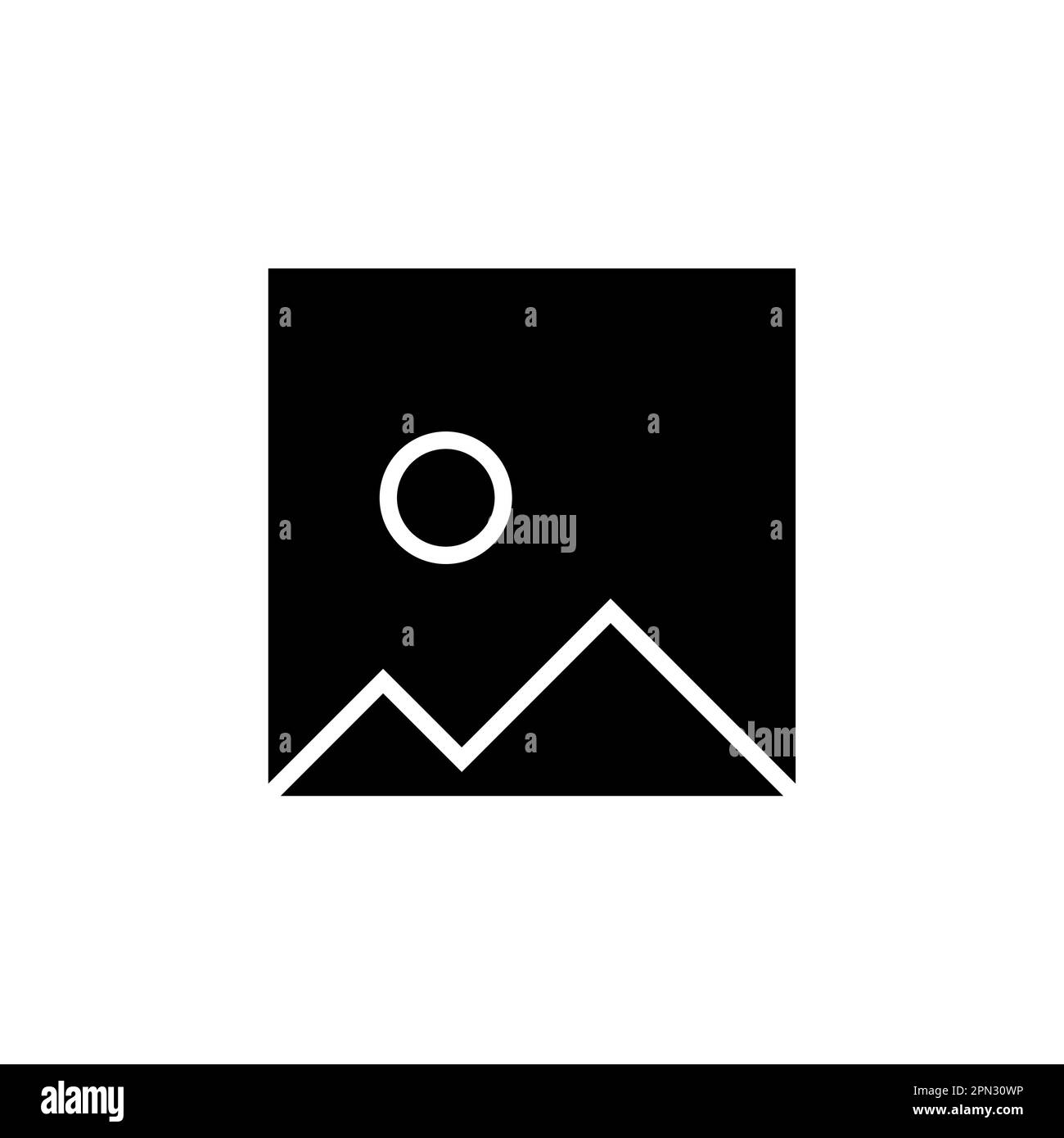 Bild Symbol Vektor. Fotogalerie Symbol Symbol Symbol Stock-Vektorgrafik ...