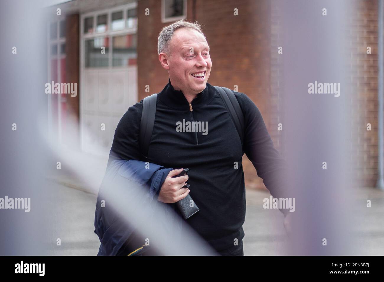 Steve Cooper Manager von Nottingham Forest erscheint vor dem Premier ...