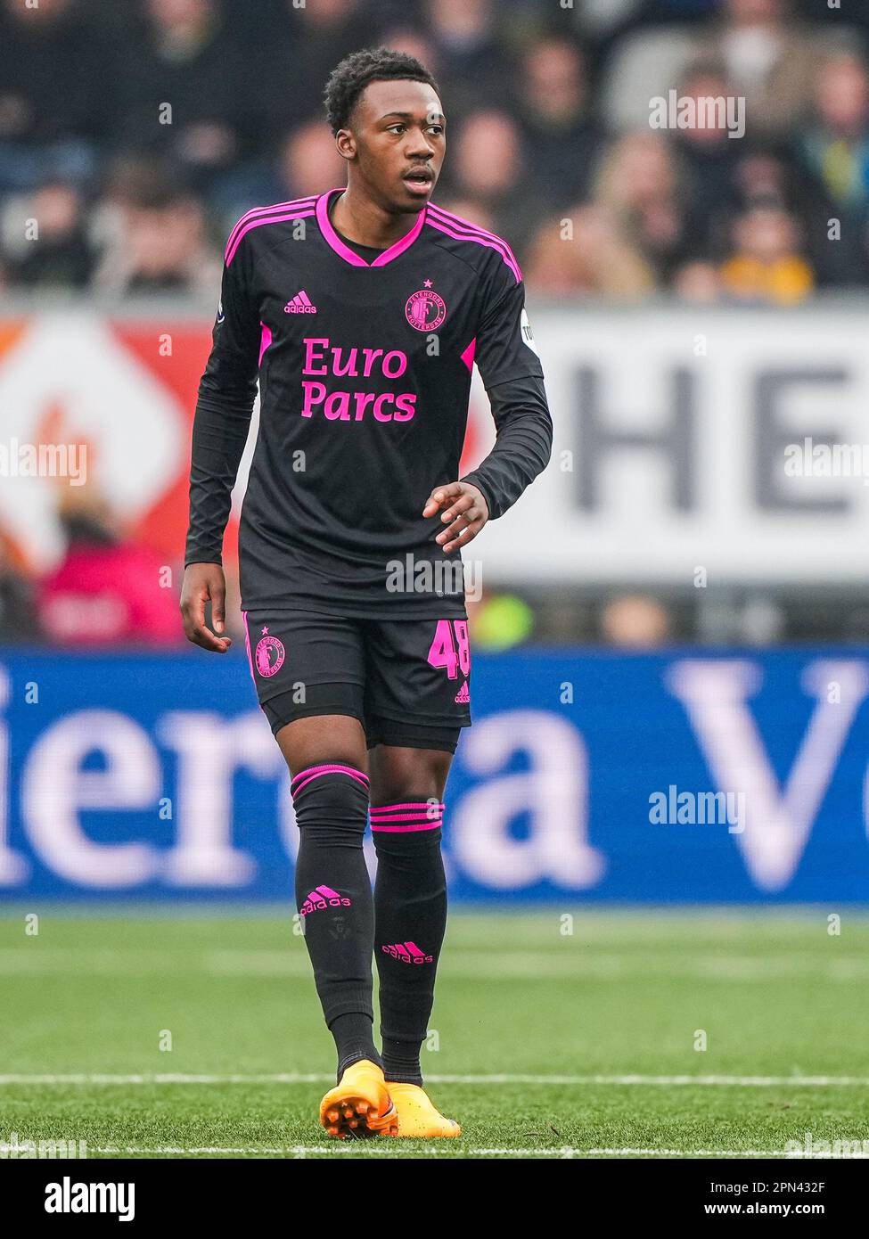 Leeuwarden - Antoni Milambo von Feyenoord während des Spiels zwischen ...