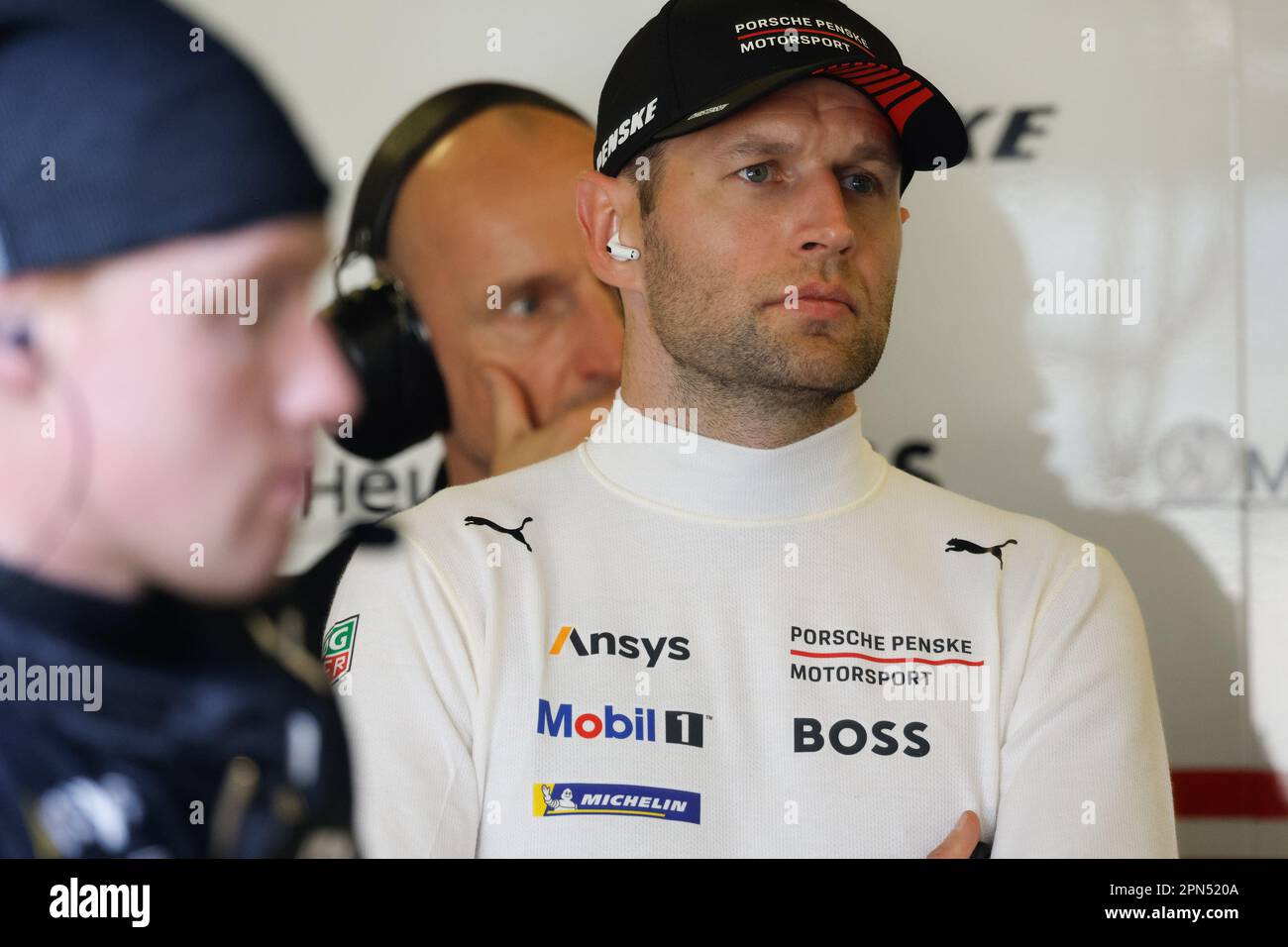 16. April 2023, Rom, Portugal: CHRISTENSEN Michael (dnk), Porsche ...