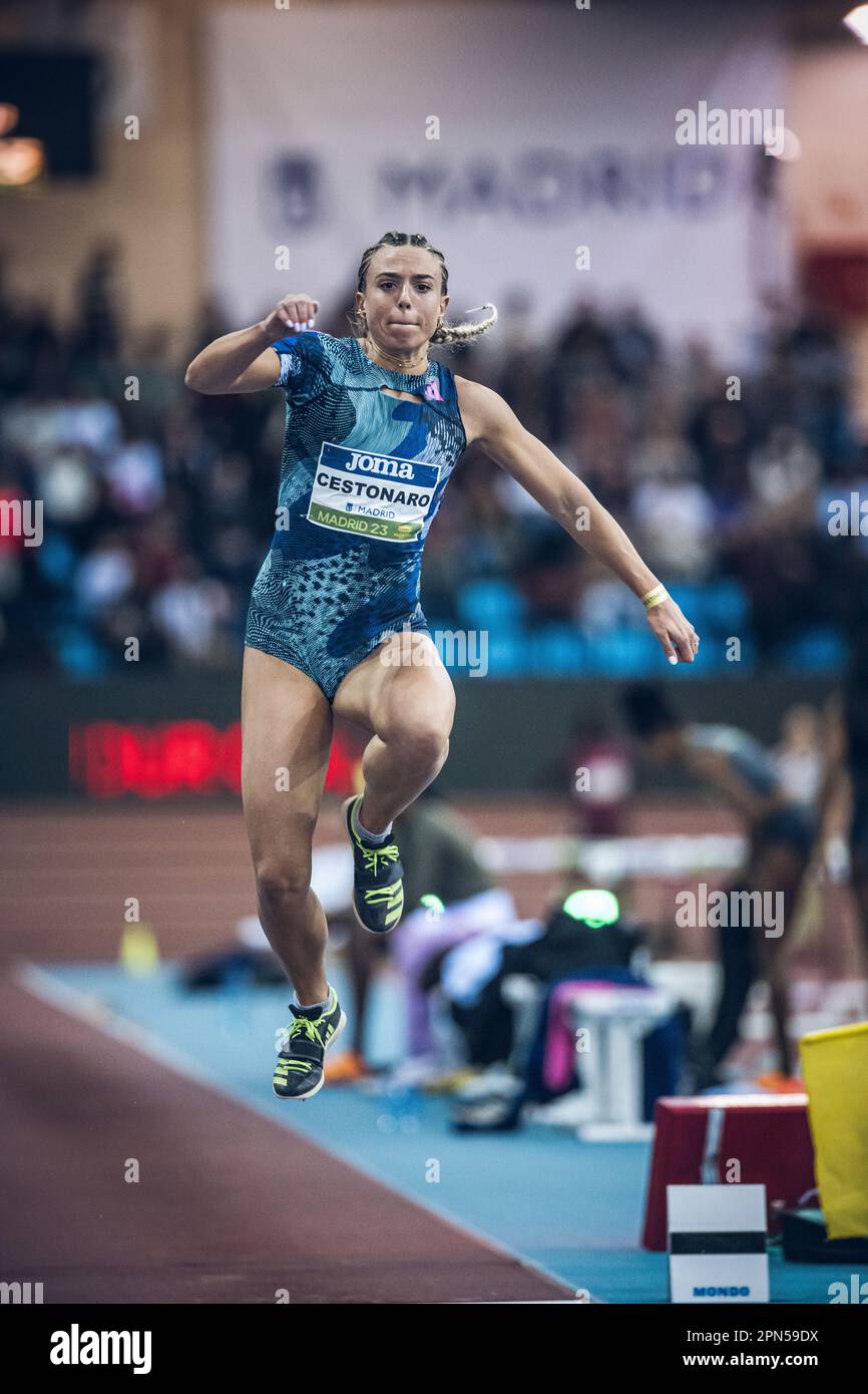 Ottavia Cestonaro Teilnahme an der Madrid Indoor Tour in Madrid 2023 ...