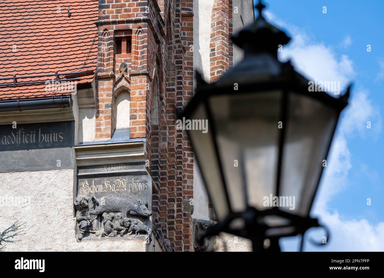 17. April 2023, Sachsen-Anhalt, Lutherstadt Wittenberg: In der ...