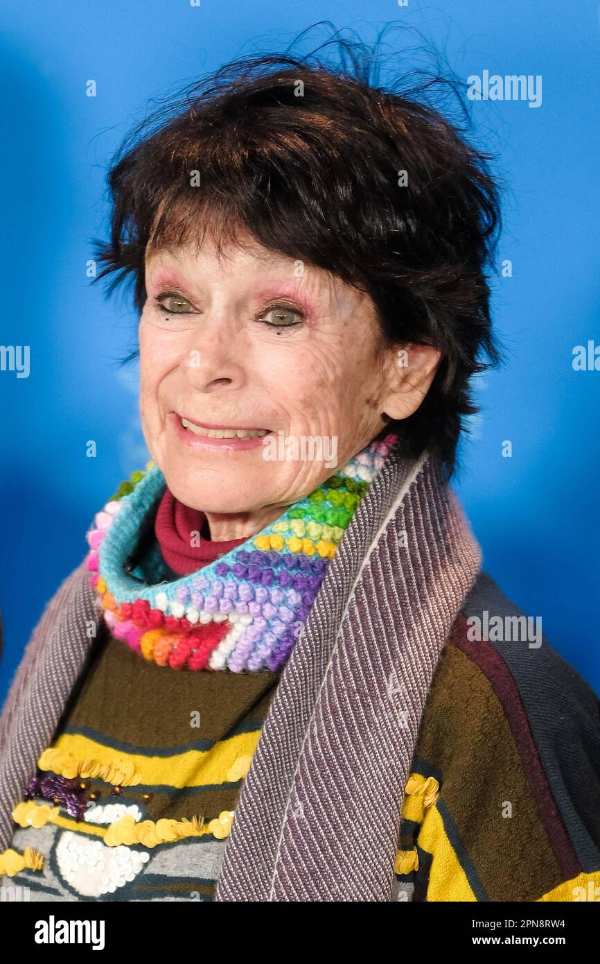 Geraldine Chaplin fotografierte am 20. Februar 2023 während des Berlin ...